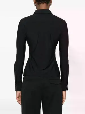CALIBAN Button-front Long-sleeve Shirt