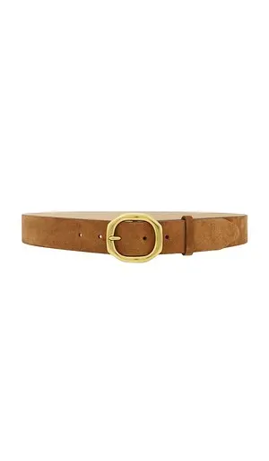 Rag & Bone Audrey Belt Umber Suede