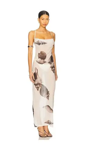 4TH & RECKLESS Printed Maxi Dress