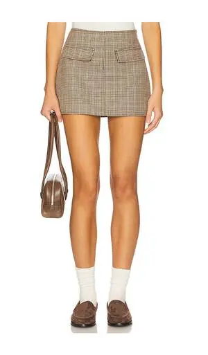Blanknyc Midweight Twill Mini Skirt