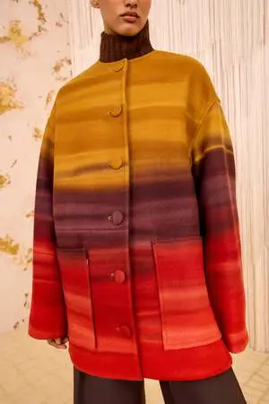 Ulla Johnson Ambrose Wool Melton Coat