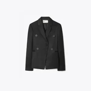 Tory Burch Twill Single-button Blazer