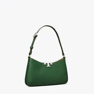 Tory Burch Eleanor Soft Slim Shoulder Bag - Dark Kale