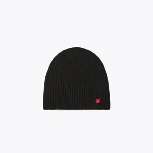 Tory Burch Cashmere Beanie Black