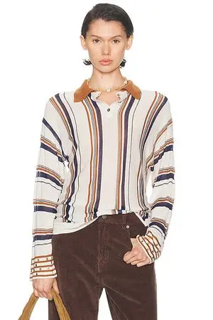 SIEDRES Ira Striped Knit Top - Multi