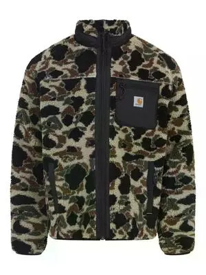 Carhartt Work In Progress Prentis Liner Camouflage Fleece Jacket - Black