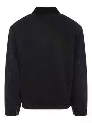 Carhartt Work In Progress Og Detroit Zip-up Jacket - Black
