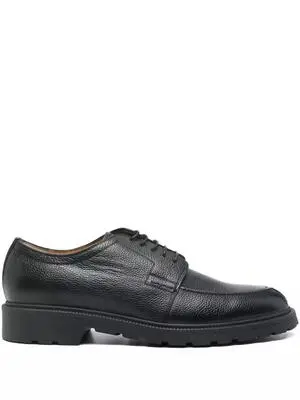 Bally Eduard Textured-leather Derby Shoes