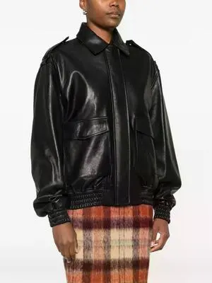 ARMA Flap-pocket Leather Jacket