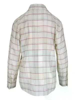 Vince Checked Pattern Shirt