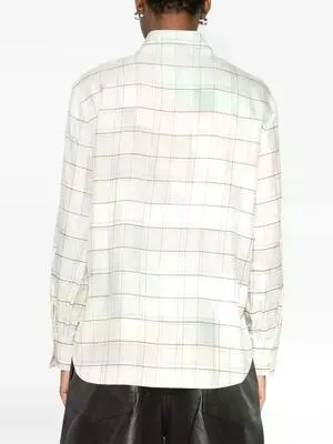 Vince Checked Pattern Shirt