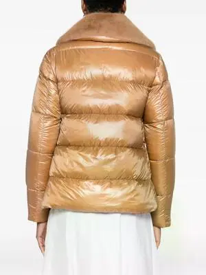 Herno Fur-trimmed Puffer Jacket