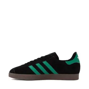 Adidas Gazelle Athletic Shoe - Black/court Green/gum