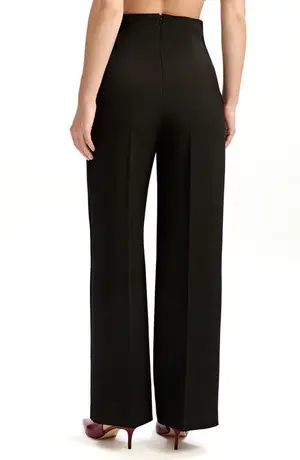 Bardot Polina V Waist Wide Leg Pants
