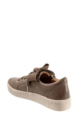Eos Jovi Zip Sneaker - Dark Taupe