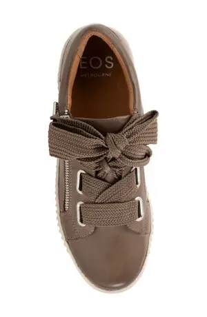 Eos Jovi Zip Sneaker - Dark Taupe
