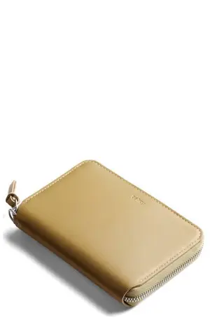 Bellroy Leather Rfid Folio Wallet - Mustard