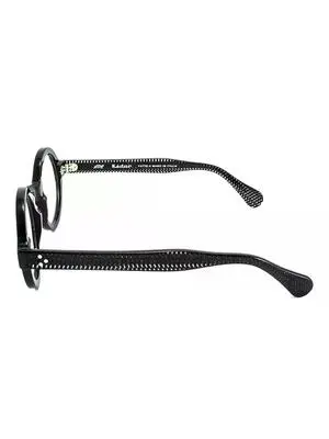 KADOR Arkistar Speckled-effect Round-frame Glasses