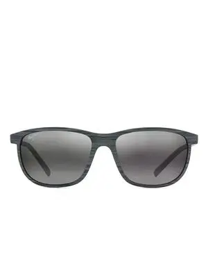 Maui Jim Lelekawa Rectangle Sunglasses - Grey