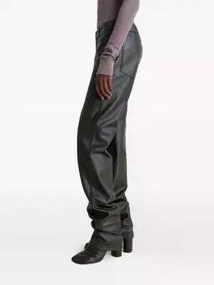 LEMAIRE Twisted Five-pocket Leather Trousers