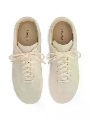 LEMAIRE Soft Runner Suede Sneakers - Neutrals