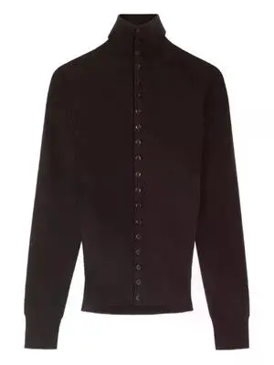 LEMAIRE High-neck Cardigan