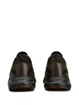 TOD'S Mesh-panelled Chunky Sneakers - Brown