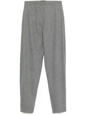 Emporio Armani Mélange-effect Trousers