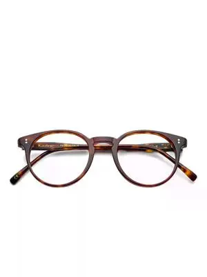 KADOR Chyli-k Round-frame Glasses - Brown