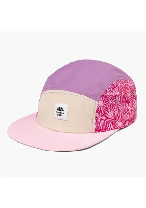 Turtle Fur Offgrid 5-panel Cap - Pink Paradise