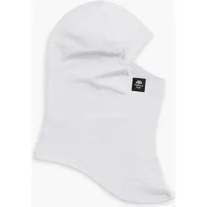 Turtle Fur Patterned Maxclava Balaclava White