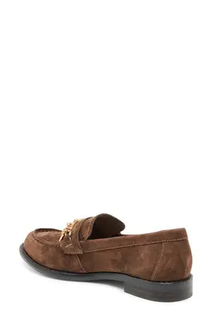 Dolce Vita Waylen Charm Loafer - Dark Brown Suede