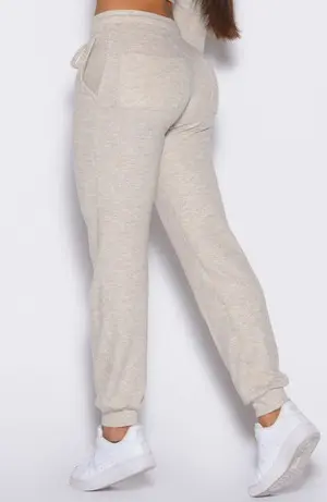 BOMBSHELL SPORTSWEAR Cuddle Up Joggers - Cozy Oat