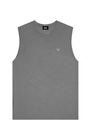 DALIX Dalix Sleeveless Muscle Tank Deep Htr