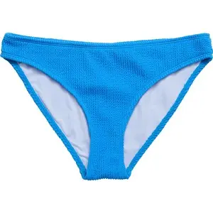 SNAPPER ROCK Textured Bikini Bottom - Marine Blue