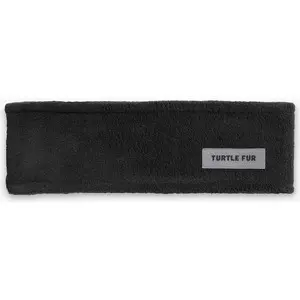 Turtle Fur Double-layer Fleece Headband - Black