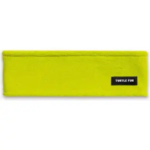 Turtle Fur Double-Layer Fleece Headband Bright Lime