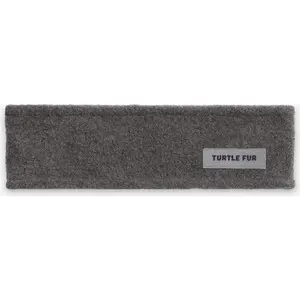 Turtle Fur Double-layer Fleece Headband - Charcoal