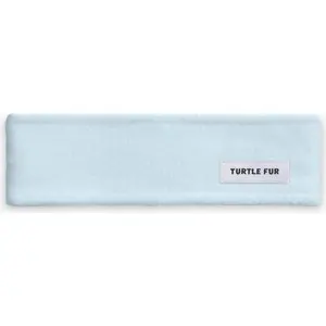 Turtle Fur Double-Layer Fleece Headband Ice Blue