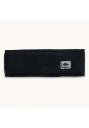 Turtle Fur Turtle Band Fleece Headband - Black