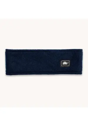 Turtle Fur Turtle Band Fleece Headband - Navy