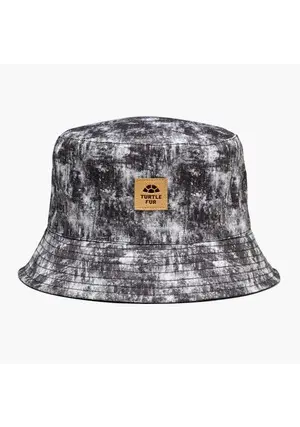 Turtle Fur Drifter Reversible Bucket Hat - Carbon Copy