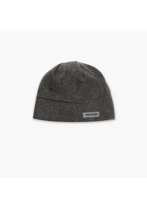 Turtle Fur Fleece Beanie - Charcoal