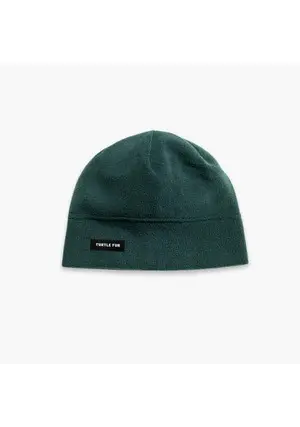 Turtle Fur Fleece Beanie - Forest
