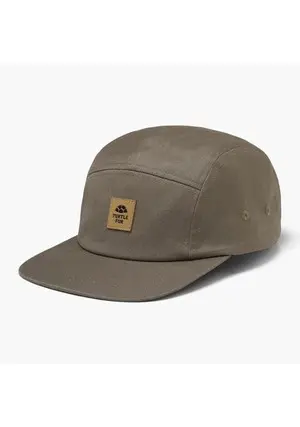 Turtle Fur Cairn 5-Panel Cap Latte
