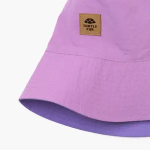 Turtle Fur Dune Reversible Bucket Hat - Lilac