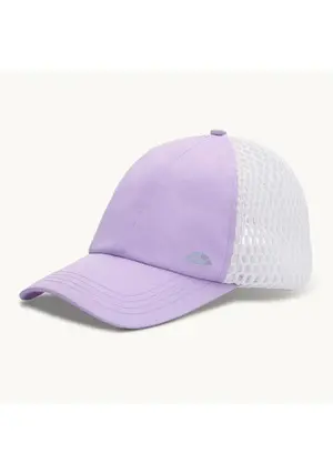 Turtle Fur Trekker Trucker Hat Lavender