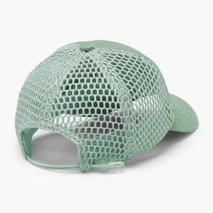 Turtle Fur Trekker Trucker Hat - Sea Glass
