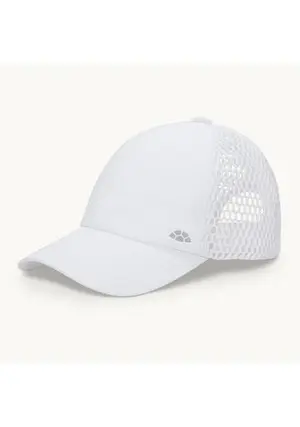 Turtle Fur Trekker Trucker Hat White
