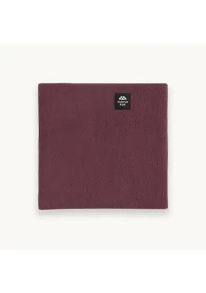 Turtle Fur Double-layer Fleece Neck Warmer - Cherry Lacquer